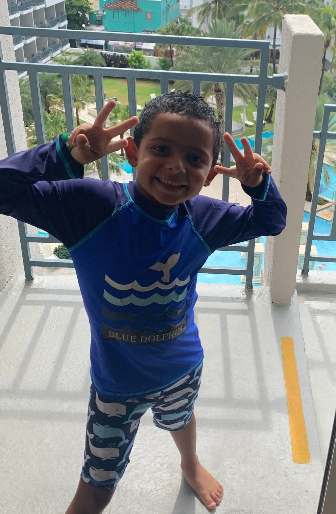 Boys Dolphin & Whale Swimsuit Set – KStyle kids Boutique